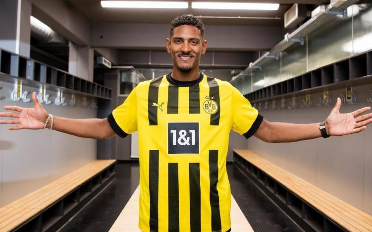 Haller celebrates comeback in BVB test fixture