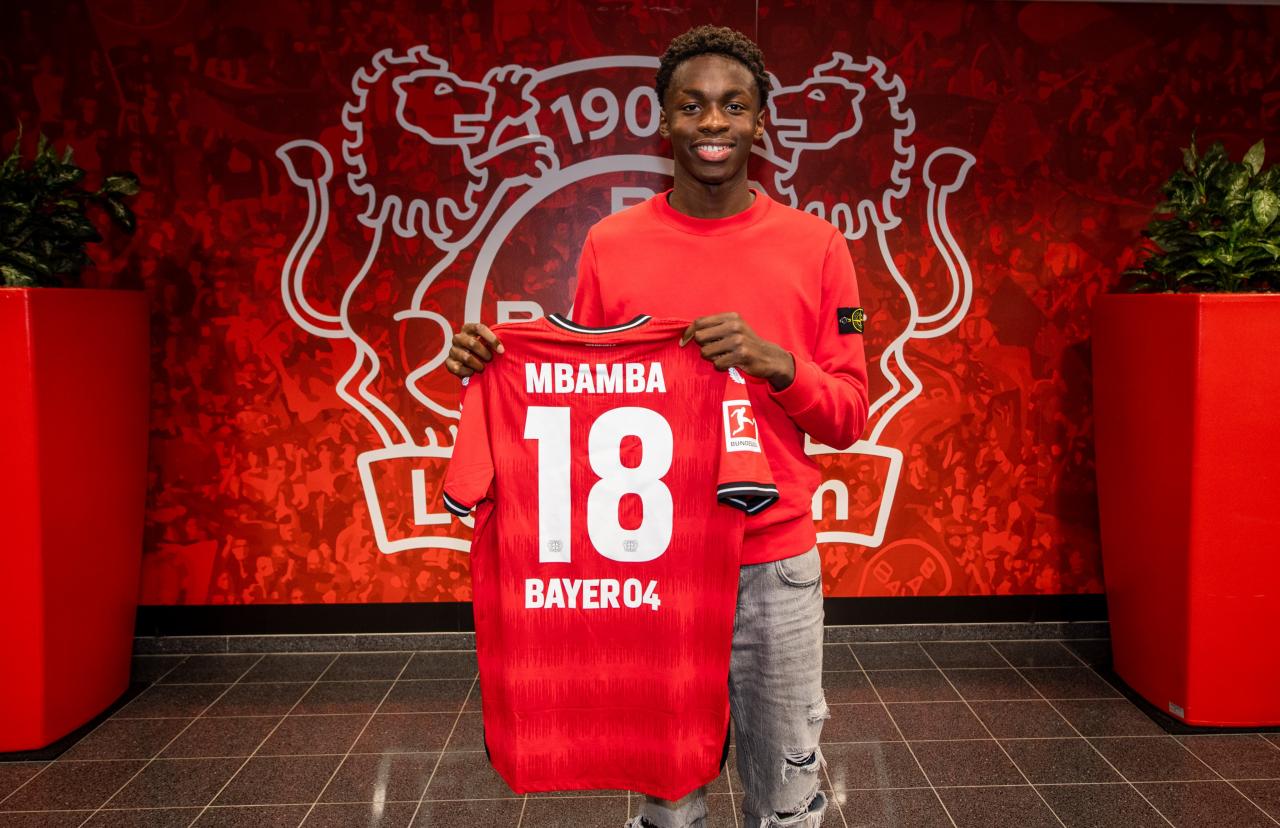 Leverkusen complete Mbamba signing
