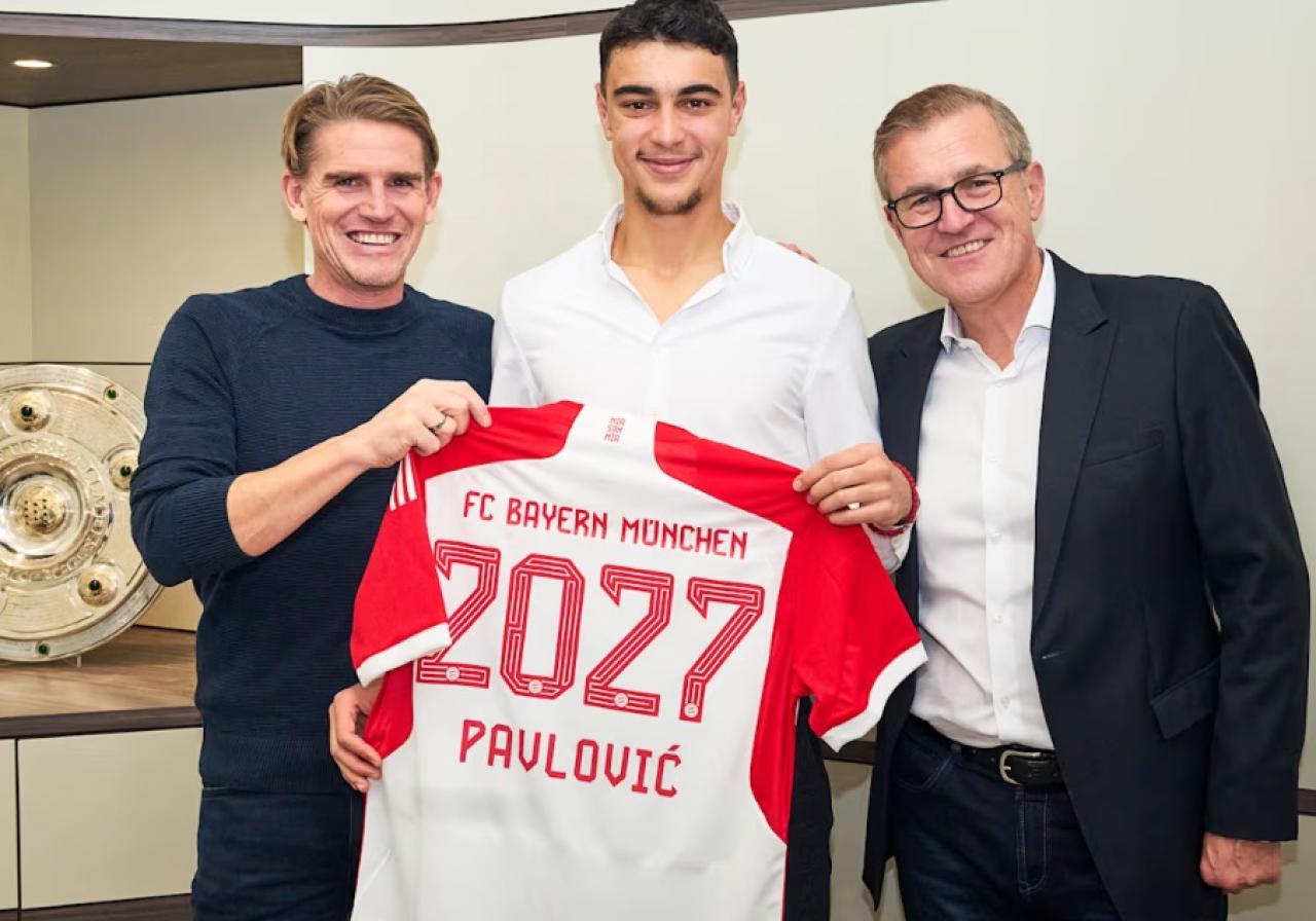 Pavlovic earns praise for performance against Stuttgart