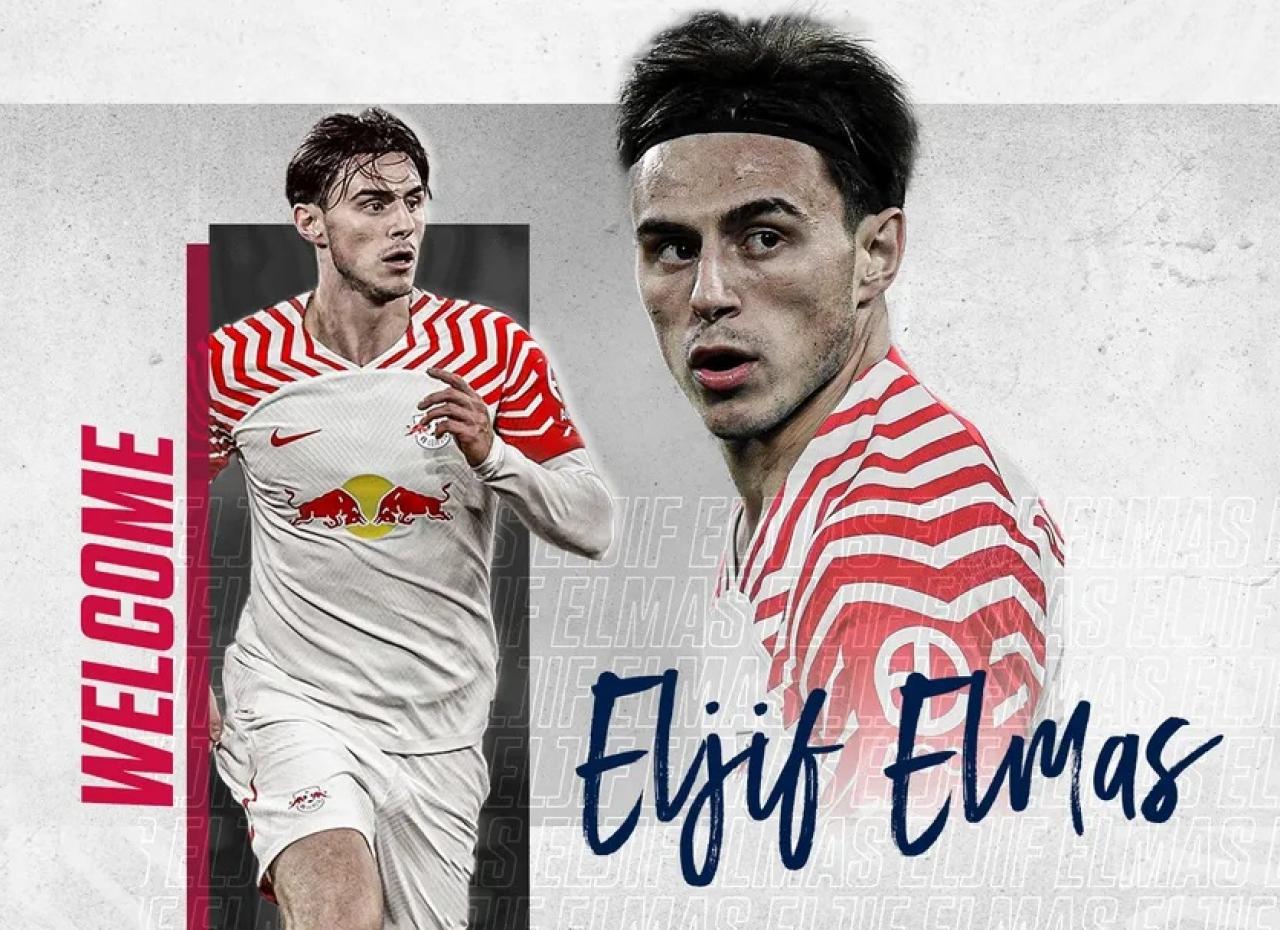 RB Leipzig confirm Elmas signing