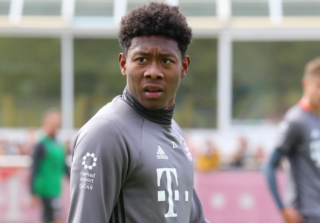 David Alaba nearing his return from injury